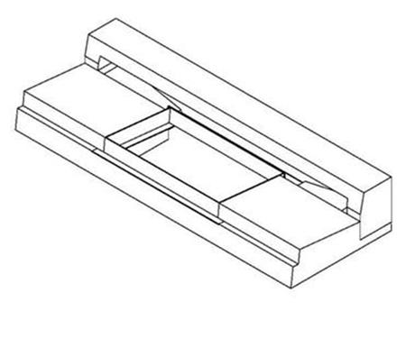 Concrete Complete Kerb Entry Lintel CLSAS-2P - Durham