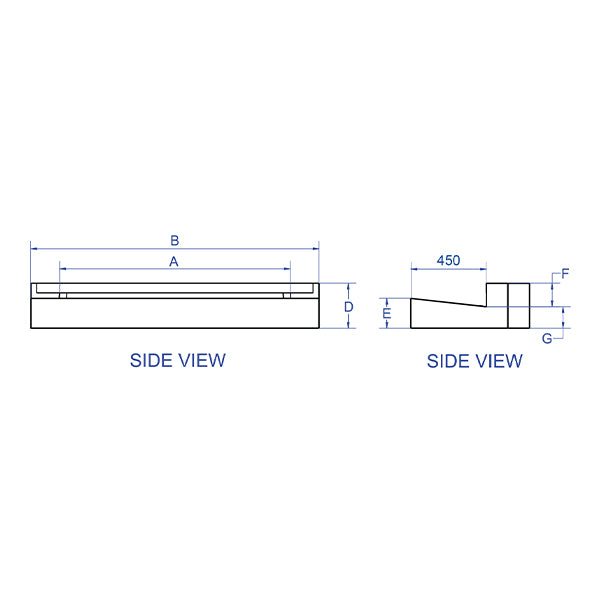 Concrete Complete Kerb Entry Lintel CL18CO-D - Durham