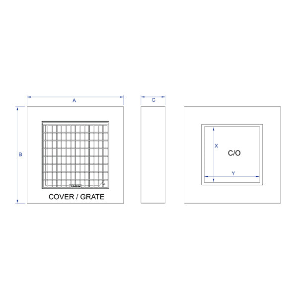 Infill Cover & Frame - Class D FAC99D - Durham