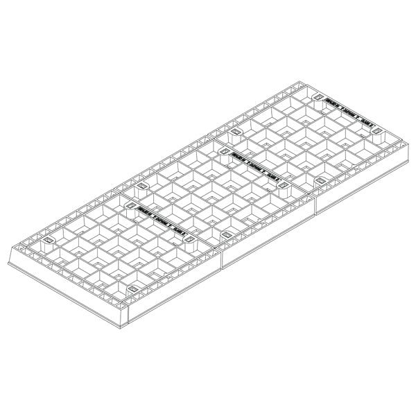 Infill Trench Cover & Frame - Class D, G FTC75XXD/G-X - Durham