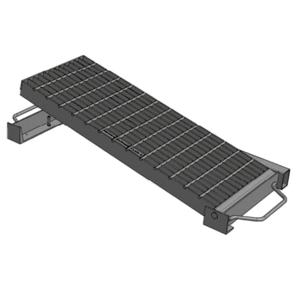 Galvanised Kerb Entry Grate & Frame MSLCOM-D - Durham