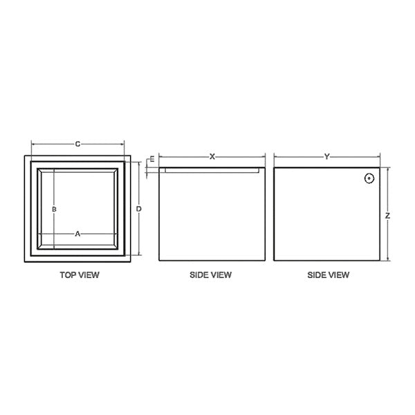 Concrete Pit - 100mm Solid wall P444-100 - Durham
