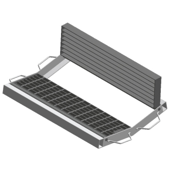 Galvanised Dish Drain Grate & Frame RTASB1 - Durham