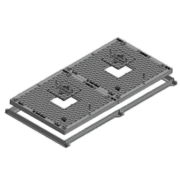 Solid Top 2 Part Cover & Frame - Class B SAC1212B-2 - Durham