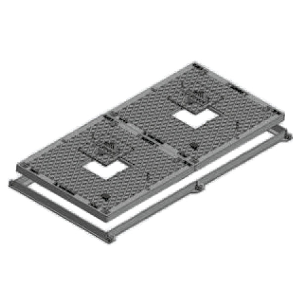 Solid Top 2 Part Cover & Frame - Class C SAC712C-2 - Durham