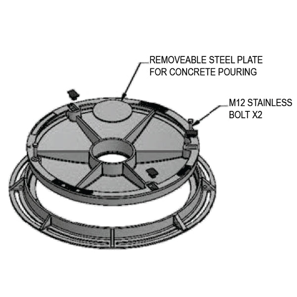 Infill Cover & Frame - Class D WA60DI - Durham